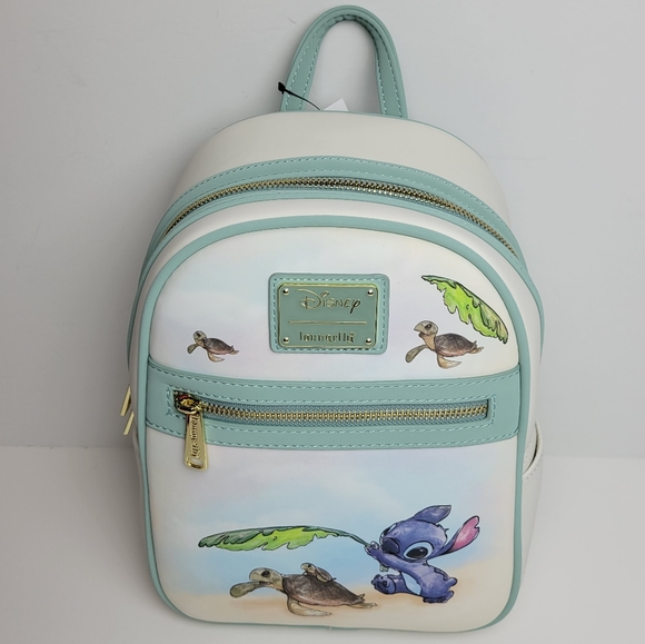 Loungefly | Bags | Loungefly Stitch Turtles Mini Backpack | Poshmark